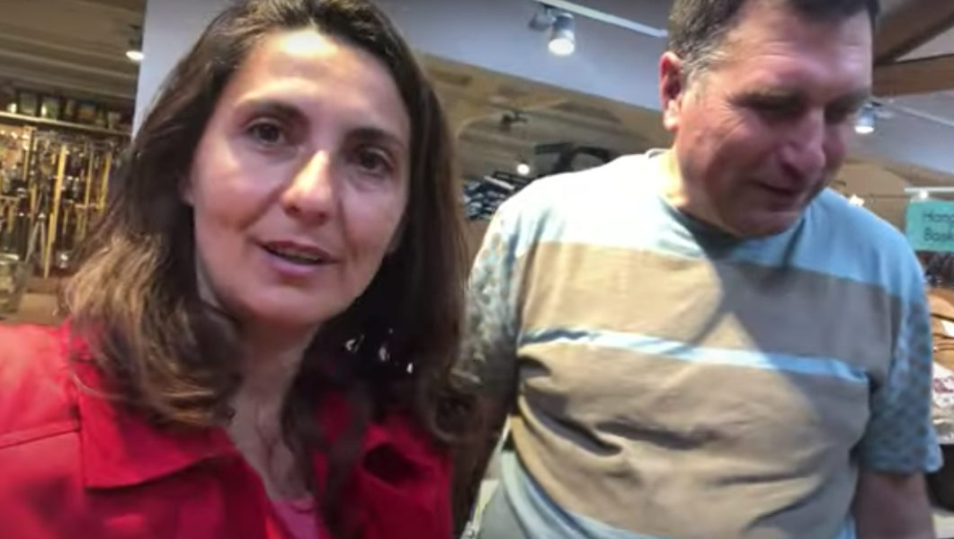 Tsetsi Shops with Leech Therapy friend in Surrey England